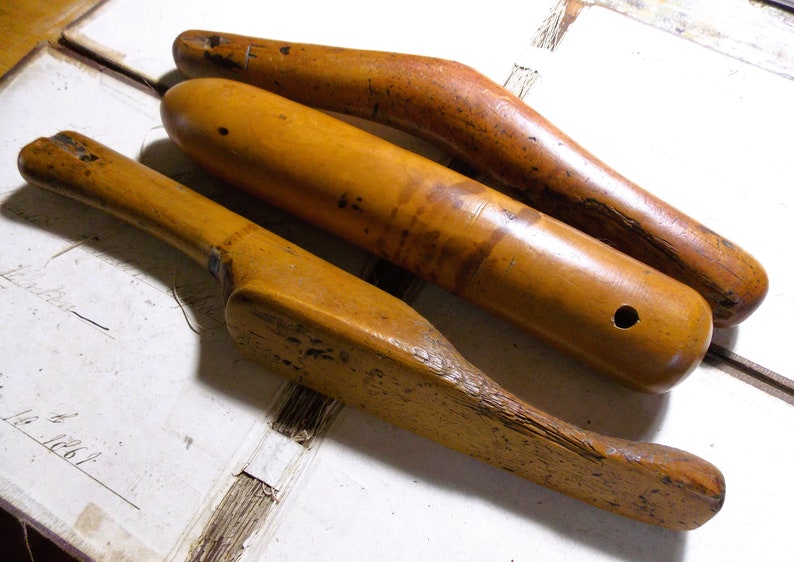 Antique Lignum Vitae Lead Dressing Tools: C1900 Home Decor, Set of 3 - Etsy