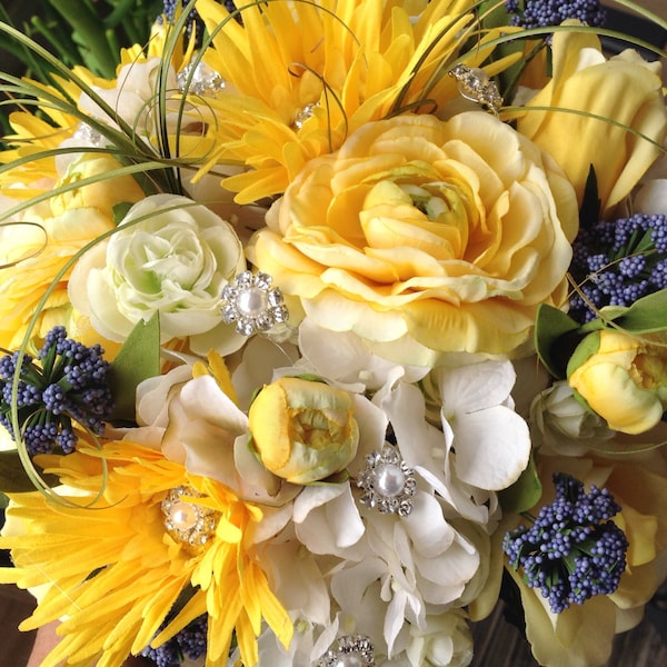 Bling Bridal Bouquet - Etsy