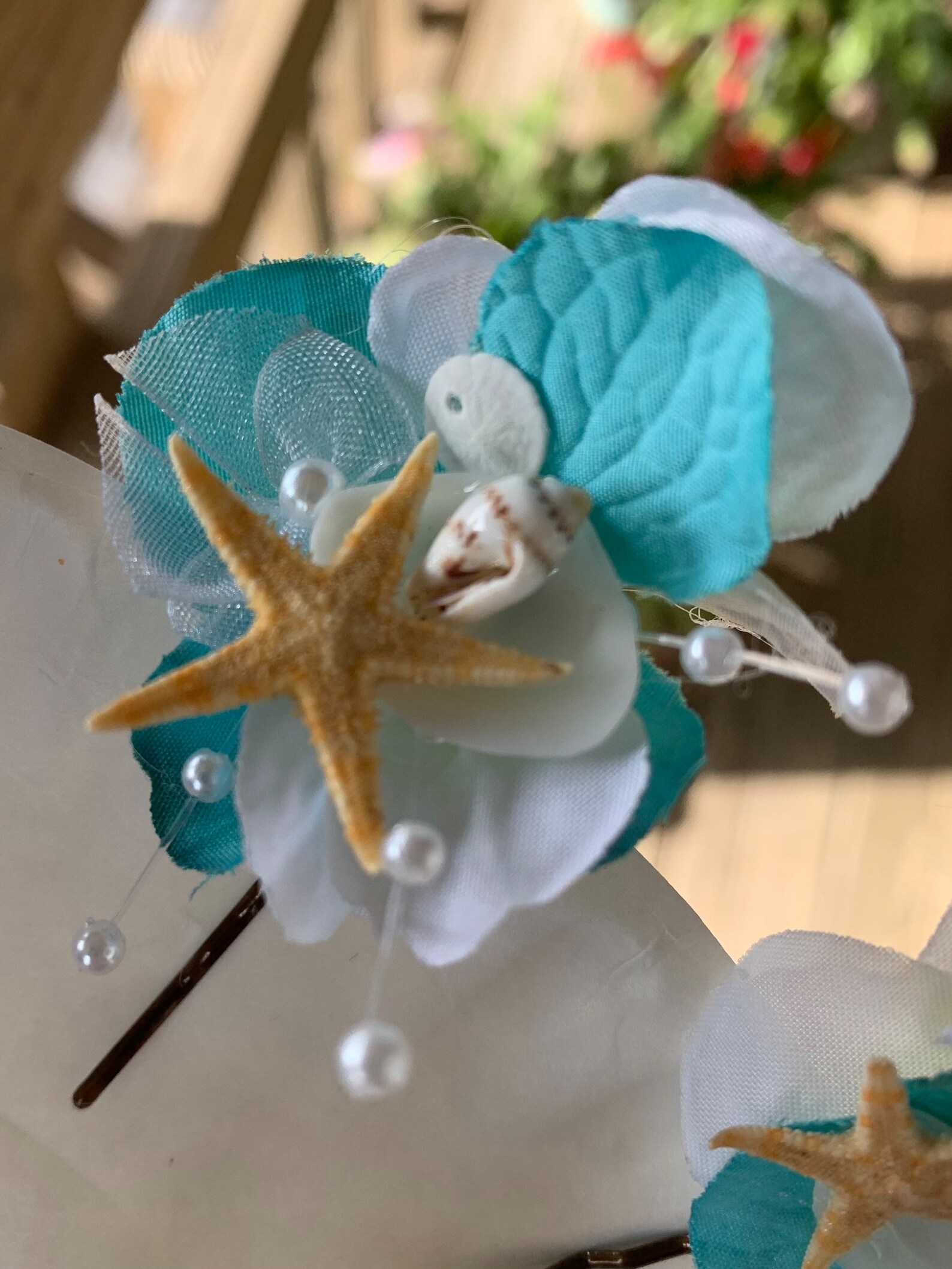 Mixed Seashell and Bling Hair Clips for Special Events You - Etsy