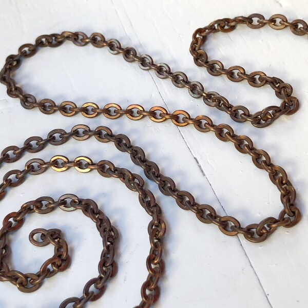 Vintaj Brass Chain - Etsy