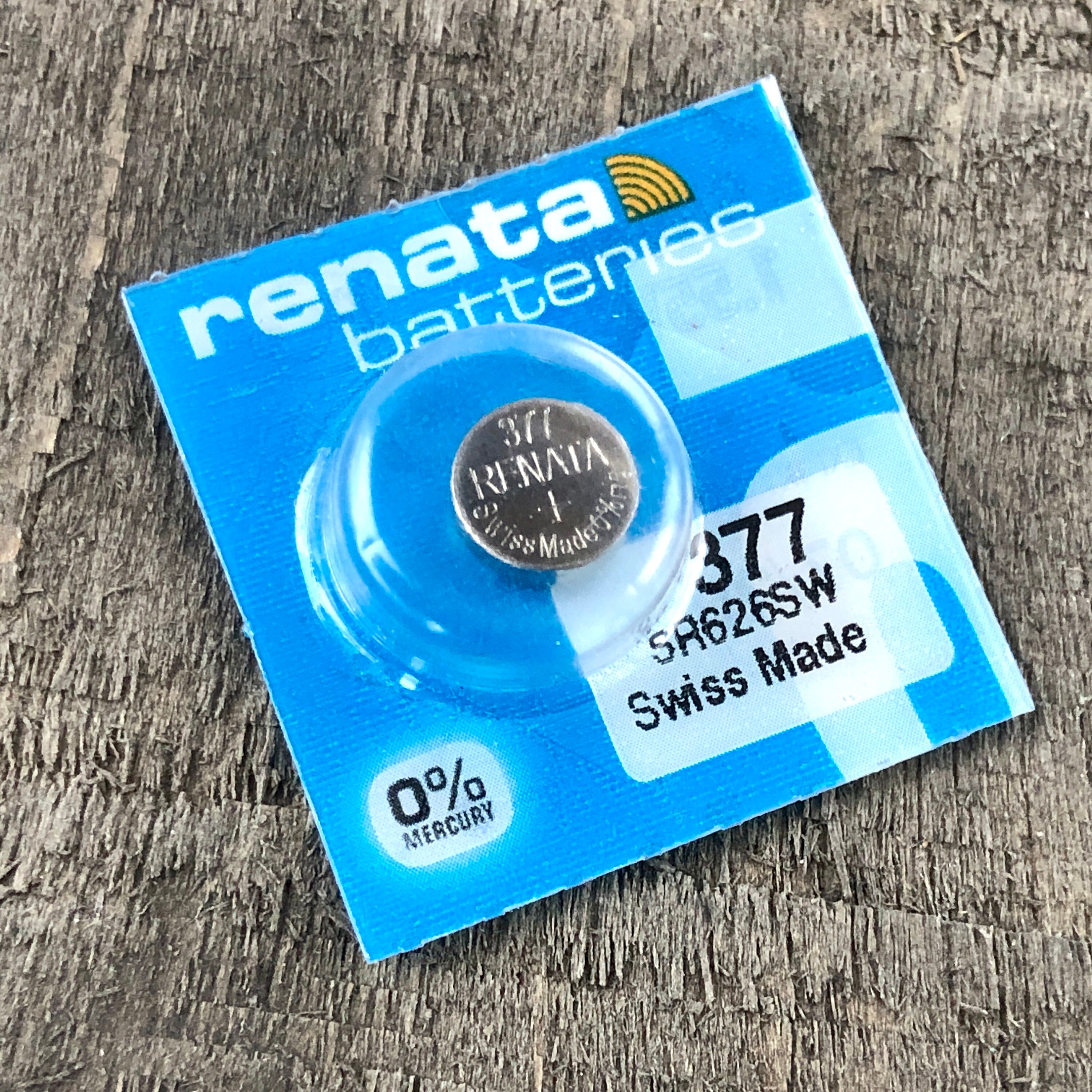 Renata Watch Battery 377 Silver Oxide Button Cell 1.5V | Etsy