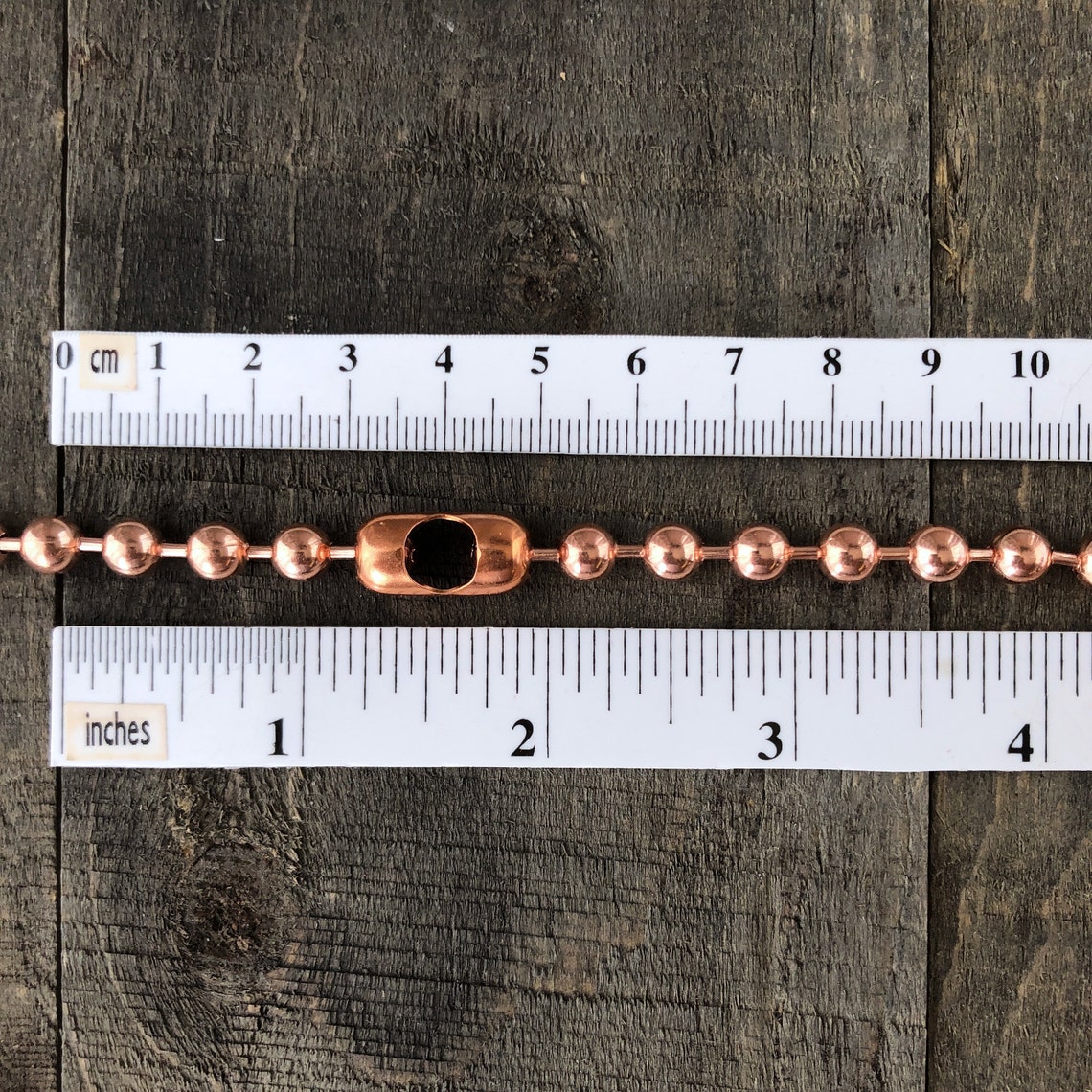 6mm Ball Chain Copper Necklace Oversize Ballchain Genuine - Etsy