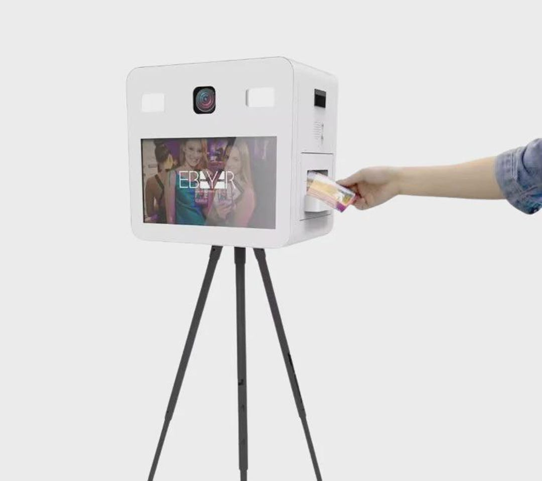 Metal Windows DSLR Selfie Pod Photobooth With Internal Printer Slot ...