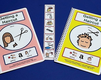 Girl Getting Haircut - Etsy