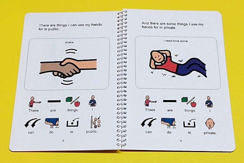 When is It Okay to Touch Myself Autism Social Skills Story - Etsy UK