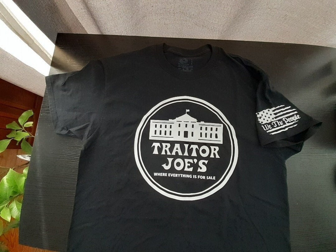 Black TRAITOR JOES T-shirt Patriotic Shirt Funny Joe Biden - Etsy