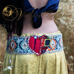 ATS Belt / Tribal Fusion Belt / Ats Costume - Etsy