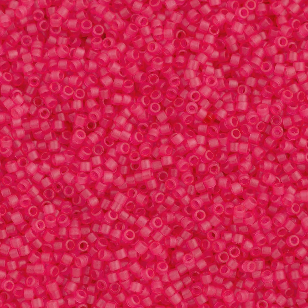 DB 780, Transparent Matte Raspberry Pink Dyed - Miyuki Delica Beads ...