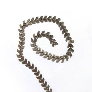 6.5mm Flat Chevron Link Chain. Sold by the Foot. - Etsy