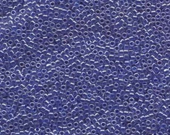 DB 216, Opaque Royal Blue Luster Miyuki Delica Beads, Size 11, 5 Grams ...