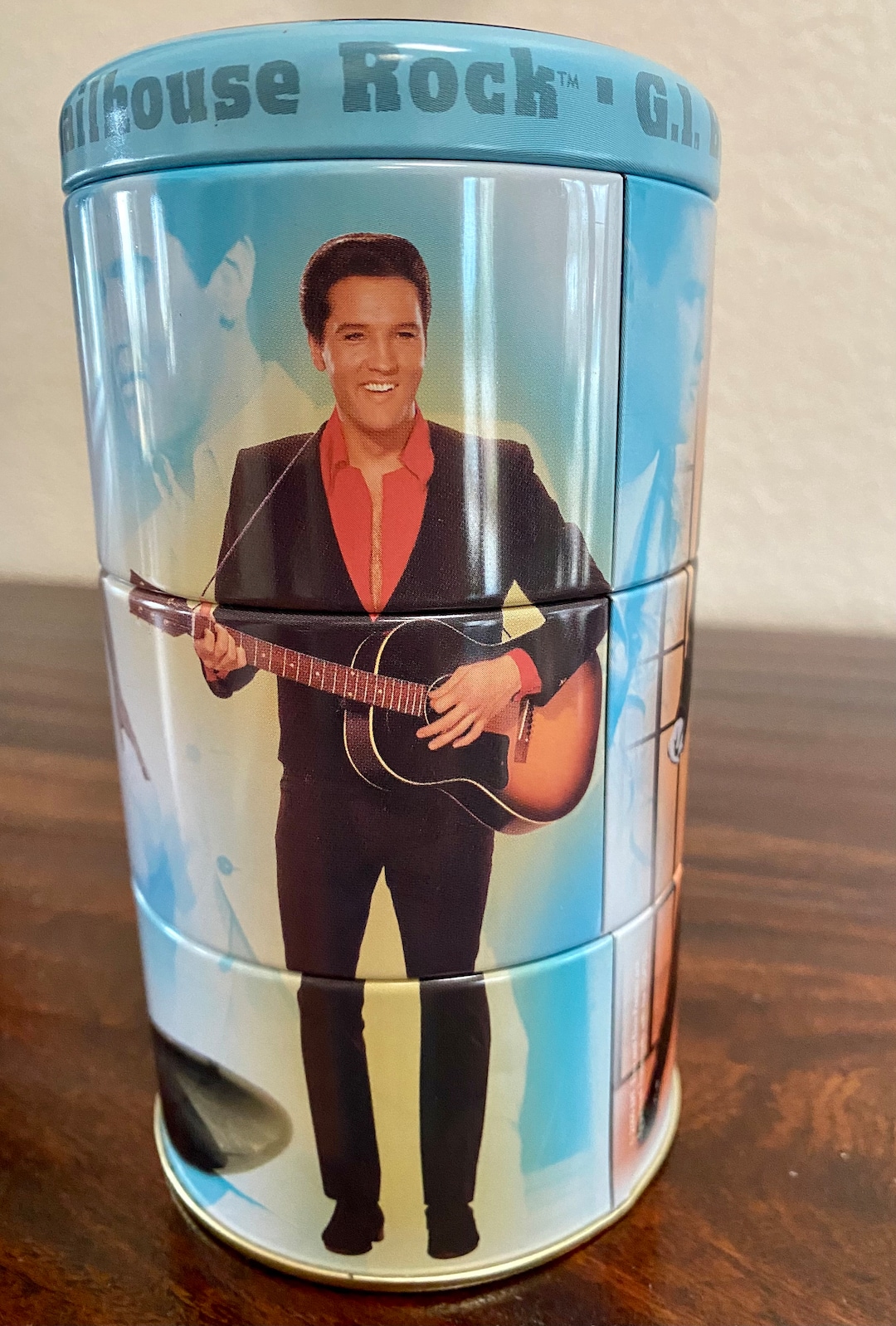 Vintage Elvis Valentines Tin - Etsy