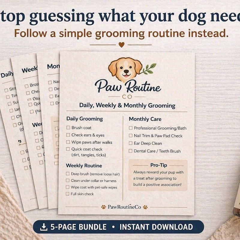 Pet Grooming Diary - Etsy