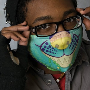 Slime Dog Face Mask | Etsy