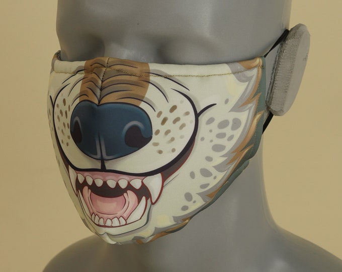 Wolf Face Mask - Etsy