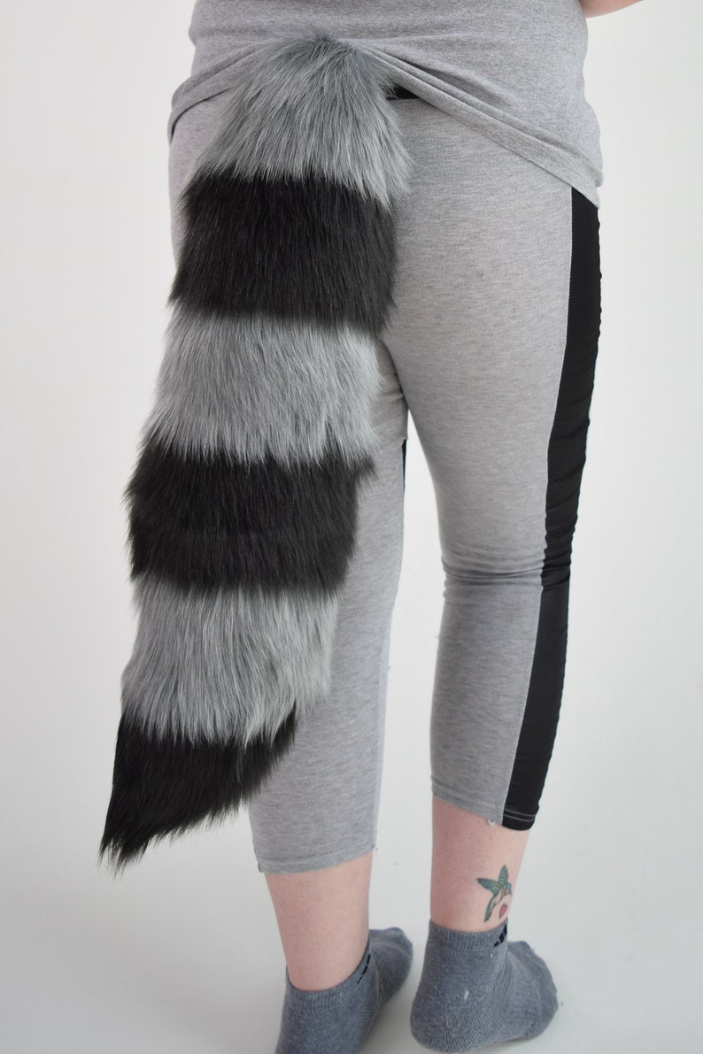Raccoon Furry Tail Cosplay Accessories Costume | Etsy
