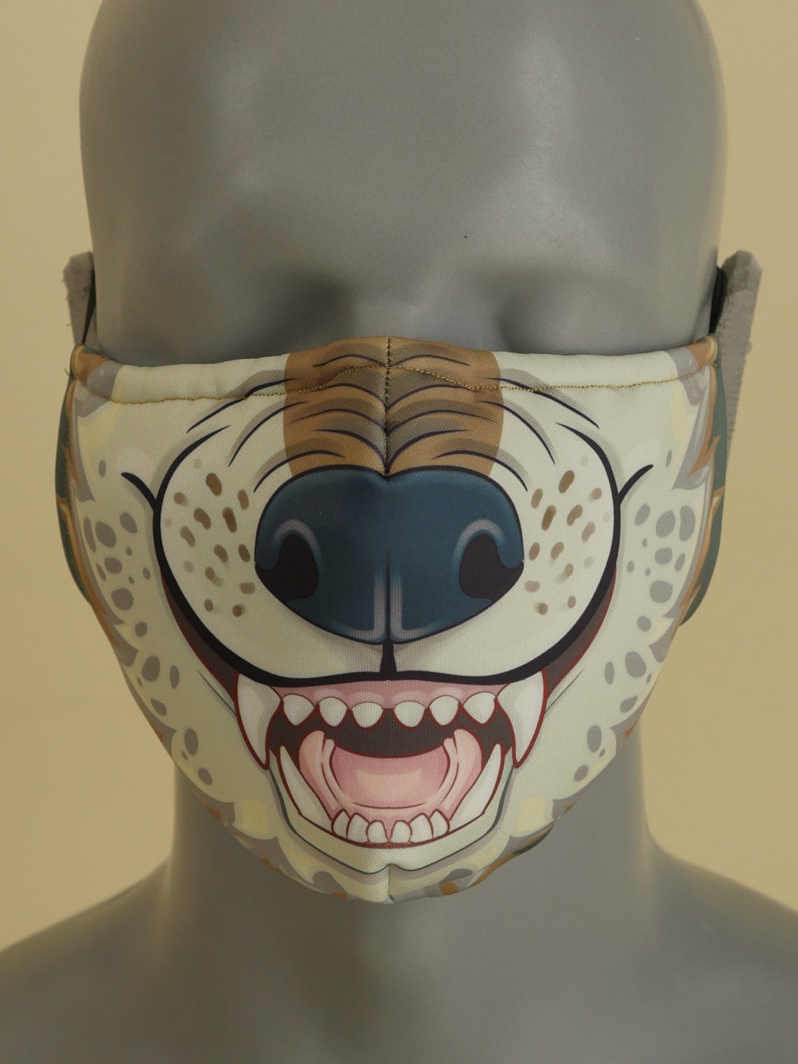 Wolf Face Mask - Etsy