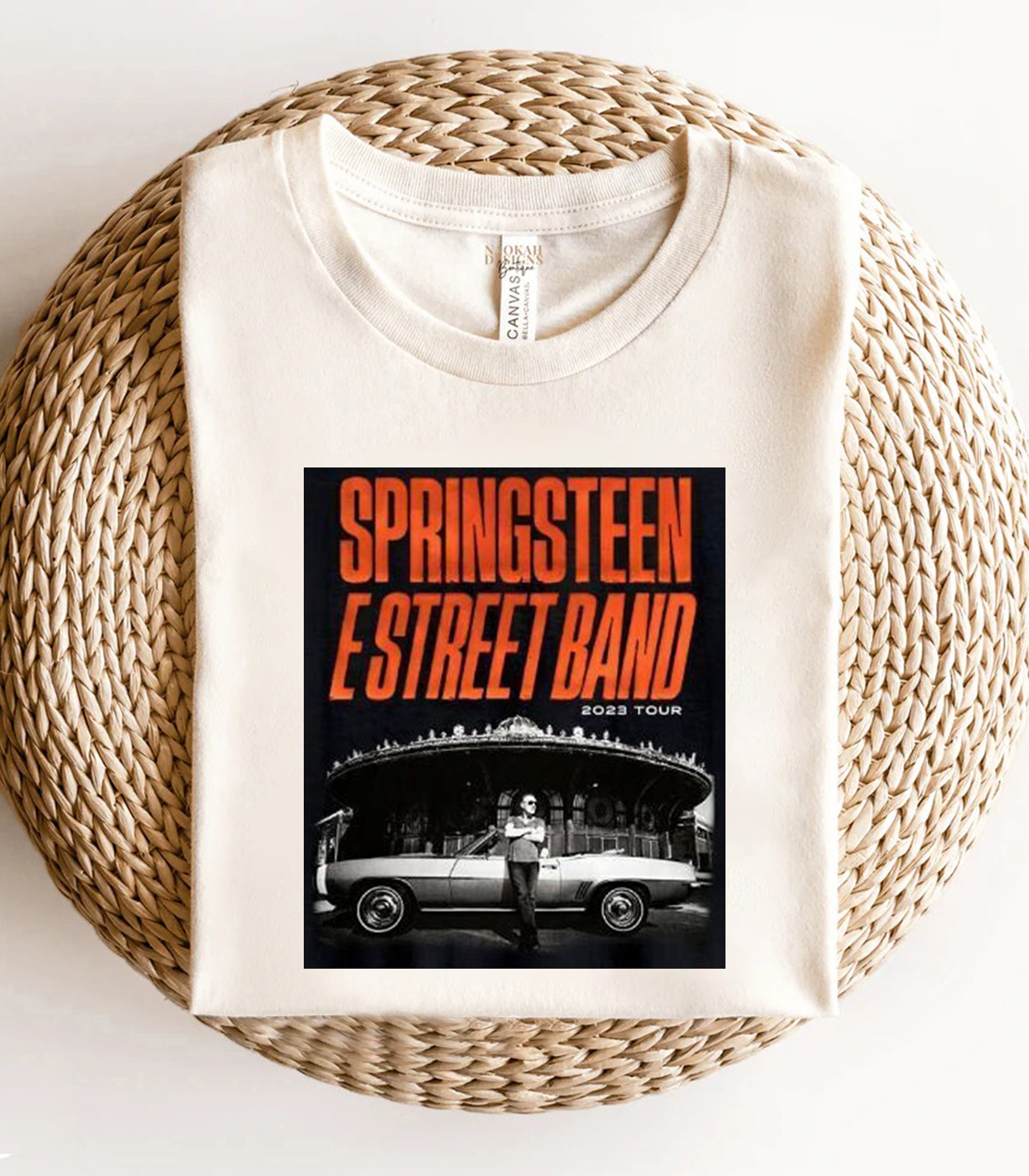 Bruce Springsteen 2023 Tour Shirt, Springsteen n E Street Band Tour T ...