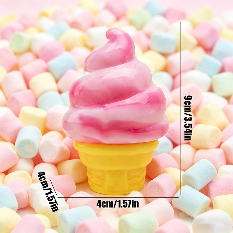 Ice Cream Squeeze Squishy, Eistüte Squishy, Sensorisches Fidget ...