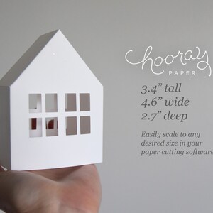 House SVG Cutting Files for Cricut Silhouette Scanncut2 / - Etsy