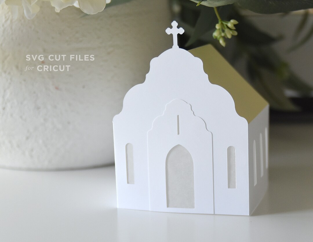 Church SVG Cutting Files for Cricut Silhouette Scanncut2 / - Etsy