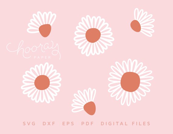 Daisy SVG Cutting Files for Cricut / DXF for Silhouette / EPS | Etsy