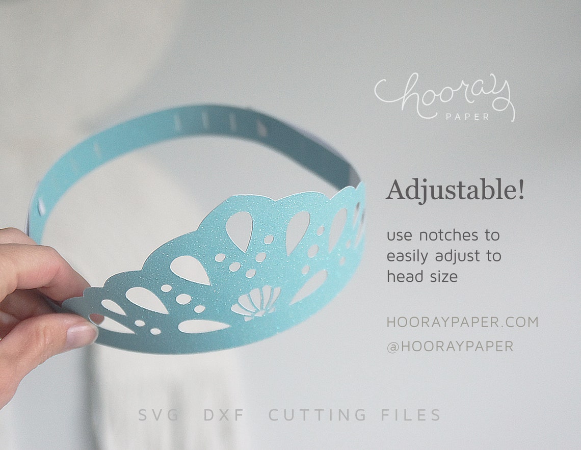 Mermaid Tiara SVG Cutting File for Cricut / DXF for Silhouette - Etsy