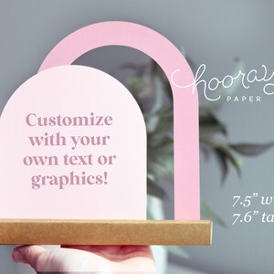 Double Chiara Arch Sign SVG CUTTING FILES for Cricut / Rainbow Arch ...