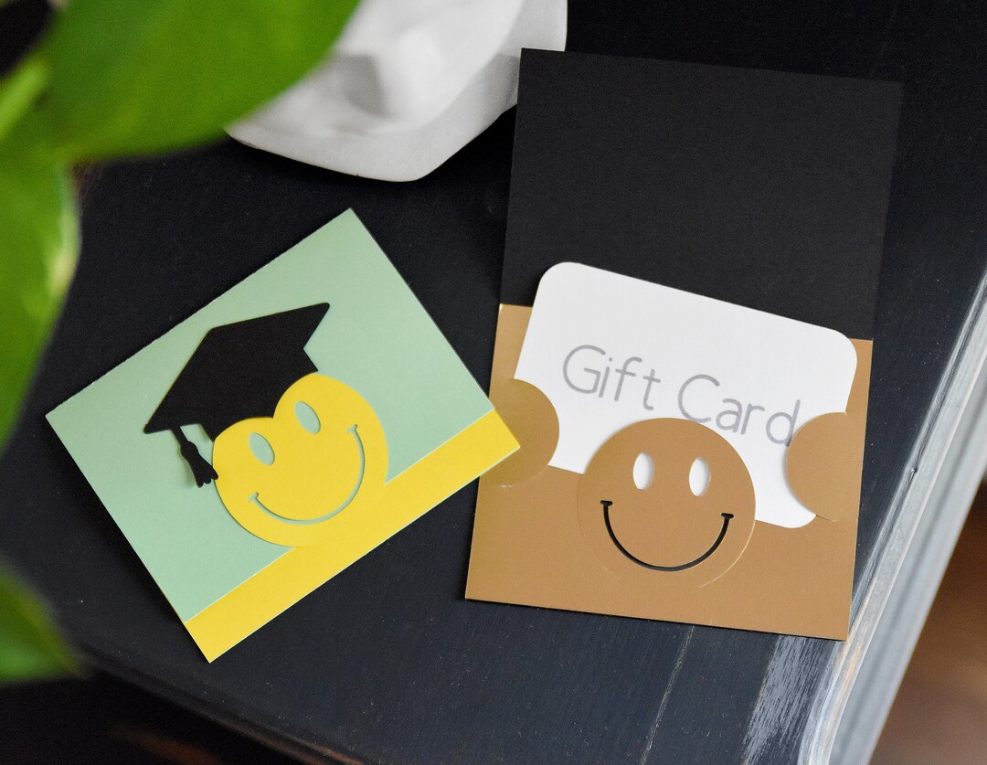 Graduation Gift Card Holder SVG Cutting Files for Cricut, Silhouette ...