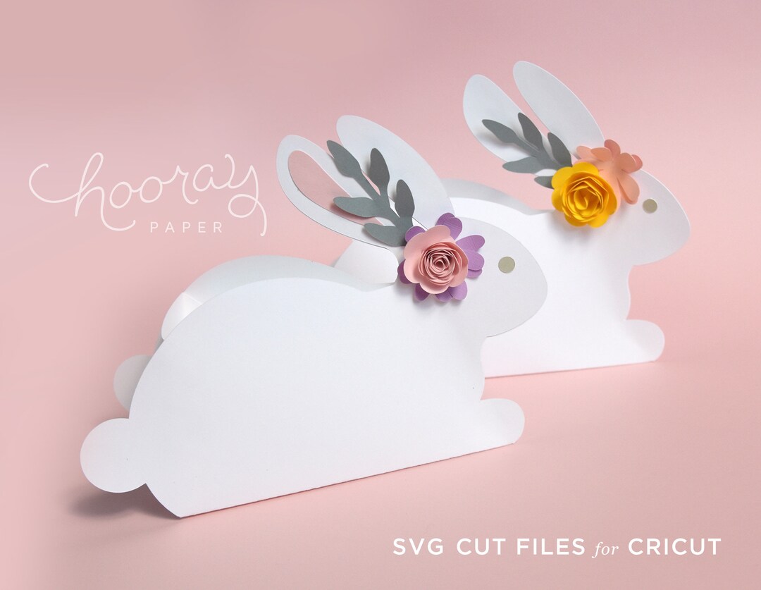 Easter Bunny SVG Cutting Files for Cricut Scanncut2 - Etsy