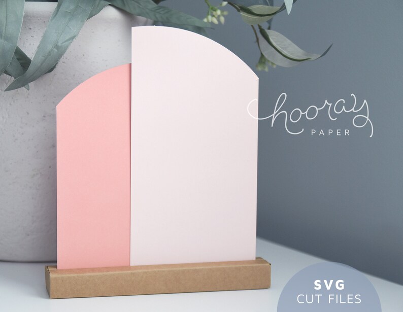 Double Arch Sign SVG Cutting Files for Cricut / Includes Stand - Etsy