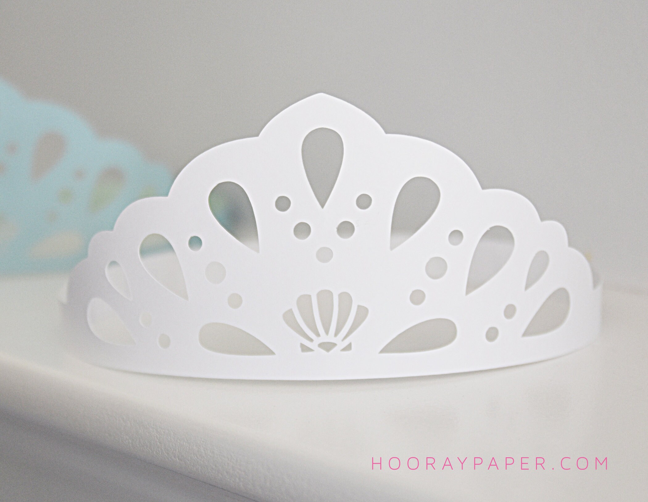 Mermaid Tiara SVG Cutting File for Cricut Silhouette / DXF / | Etsy