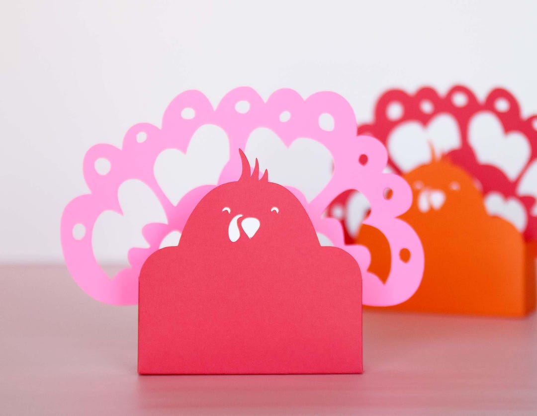 Turkey Gift Box SVG Template for Paper Cutting Machines | Thanksgiving ...
