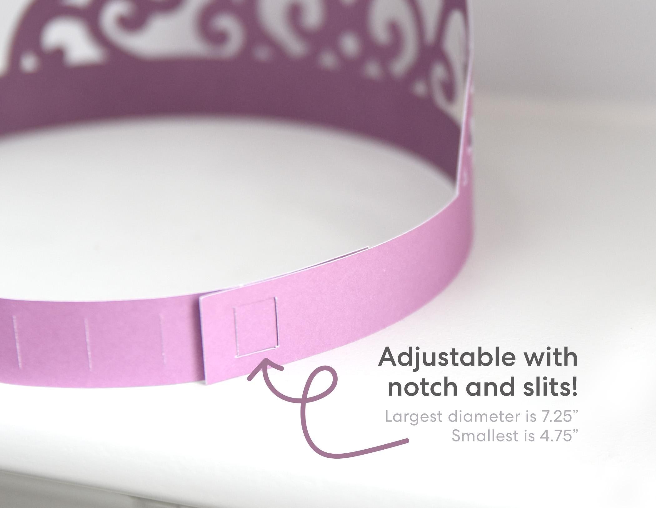 Princess Tiara SVG Template: 3D Paper Crown Cutting Files (digital ...