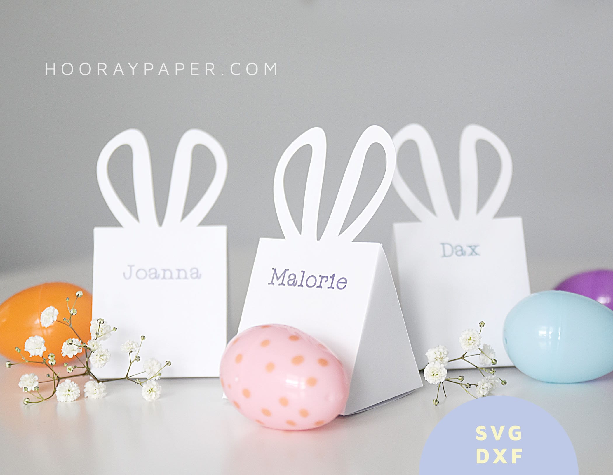 Easter Bunny Box 3D SVG Cutting Files for Cricut / DXF / Works | Etsy