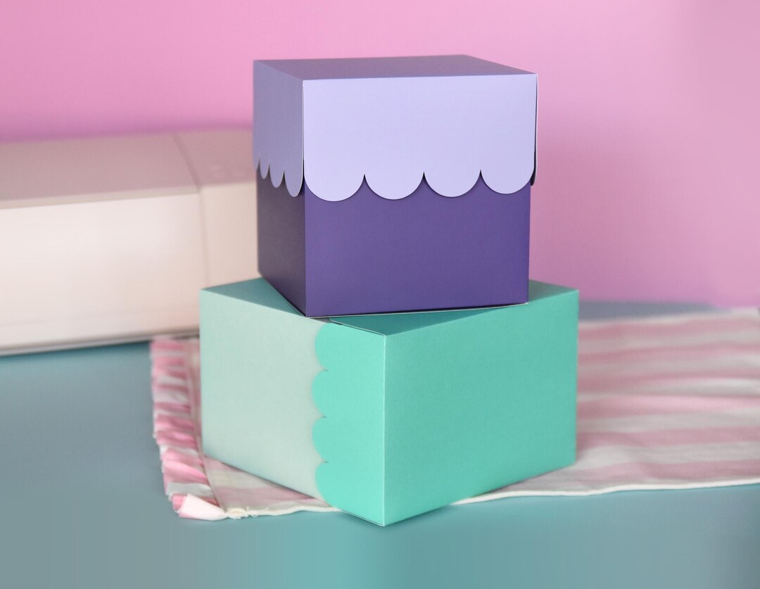 Jumbo Gift Box SVG Template for Cricut | DIY Large Packaging (digital ...