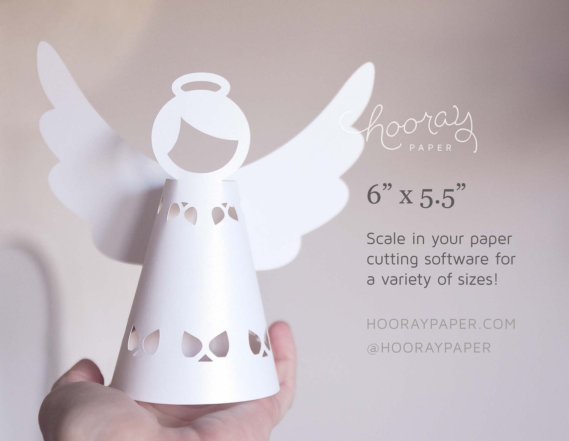 Paper Angel SVG Files for Cricut Silhouette Other Paper - Etsy Canada