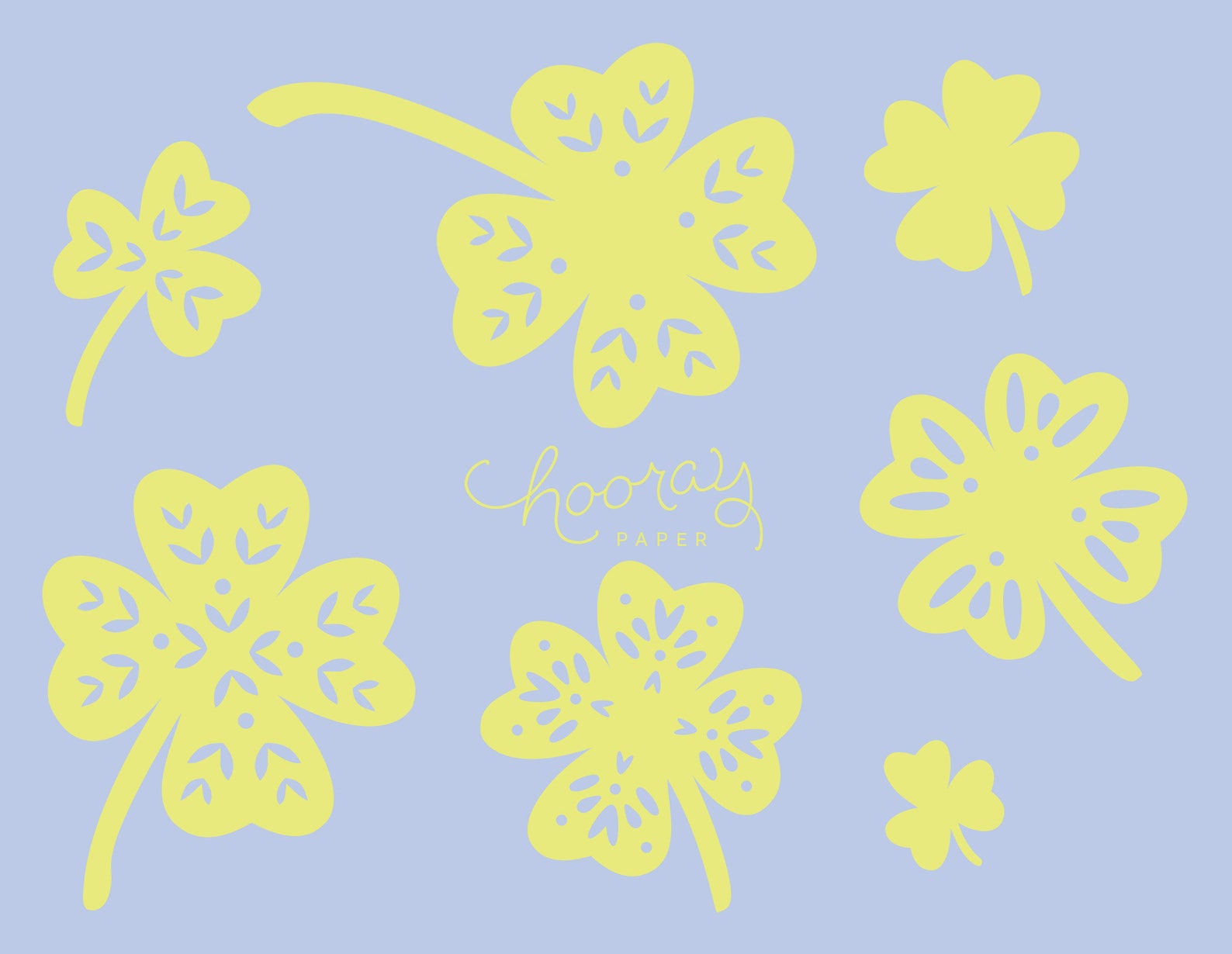 Shamrock SVG Cutting Files for Cricut Silhouette / DXF / 4 - Etsy