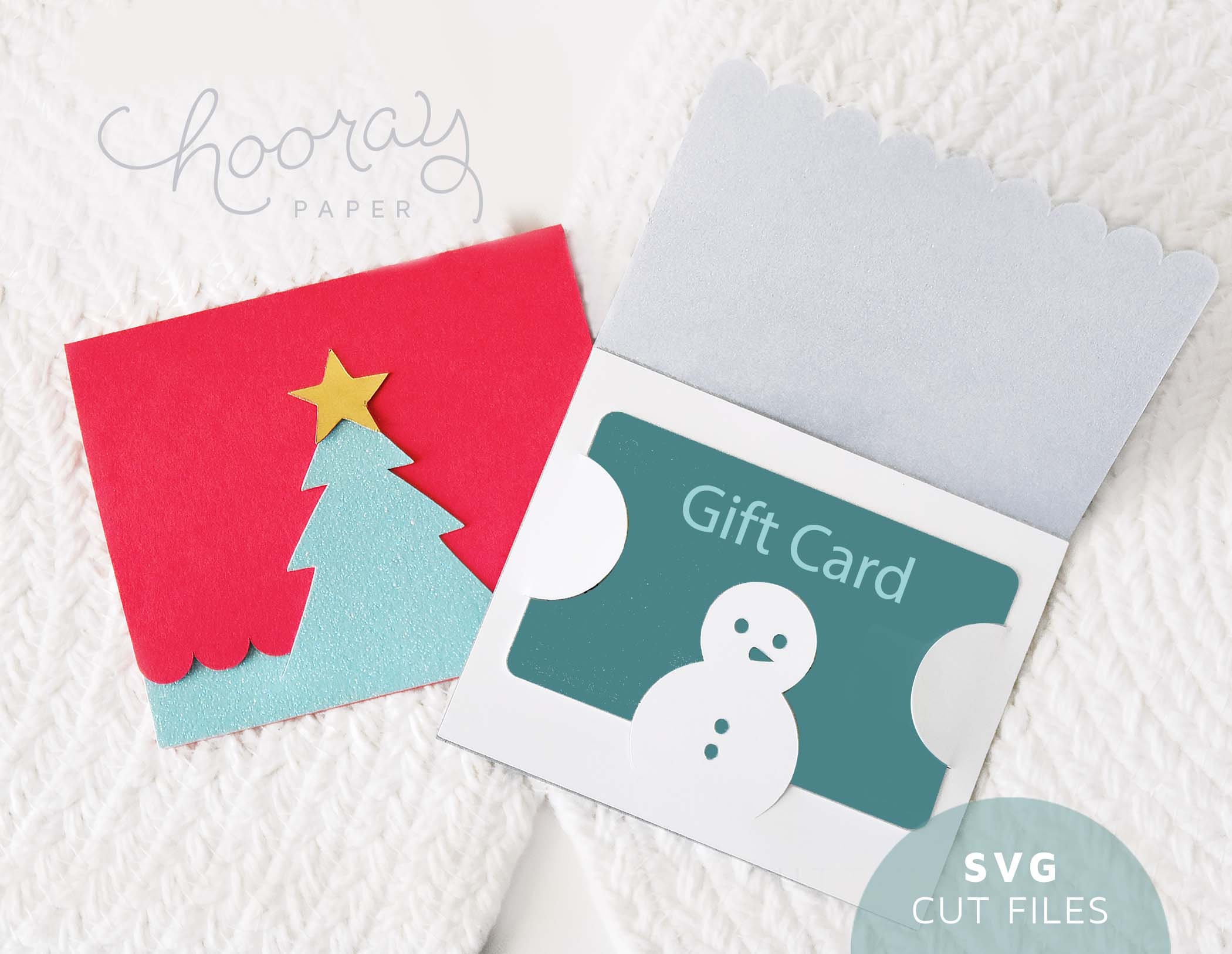 Gift Card Holder SVG Cutting Files for Cricut Silhouette - Etsy