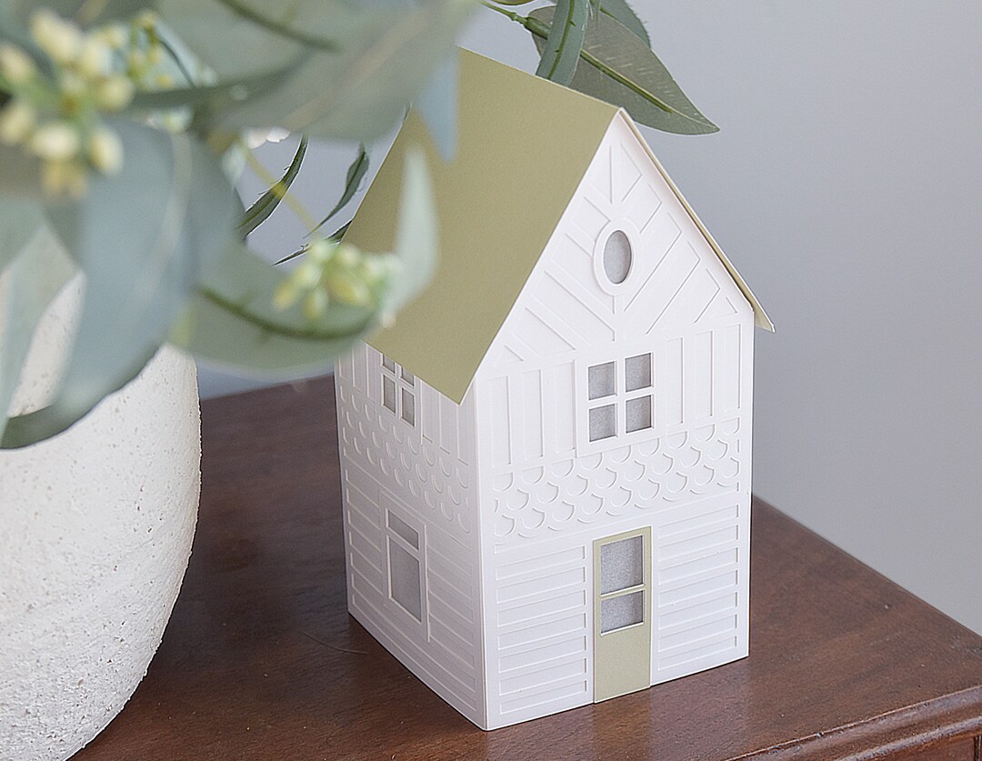 House SVG Cutting Files for Cricut / Little Paper Putz House - Etsy