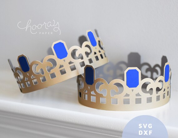 King Crown SVG Cutting Files for Cricut / DXF for Silhouette / | Etsy UK