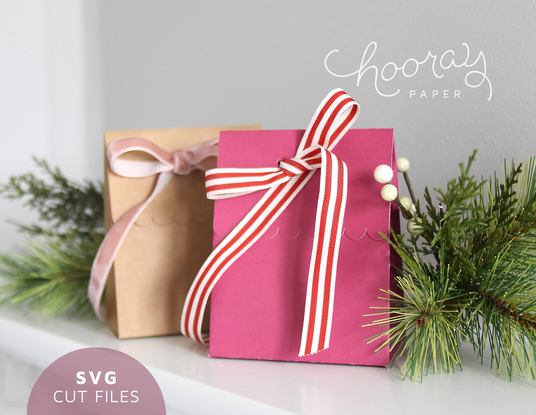 Gift Box SVG Cutting Files for Cricut Silhouette Scanncut2 / - Etsy UK