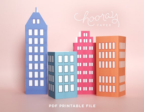 Superhero Cityscape Template
