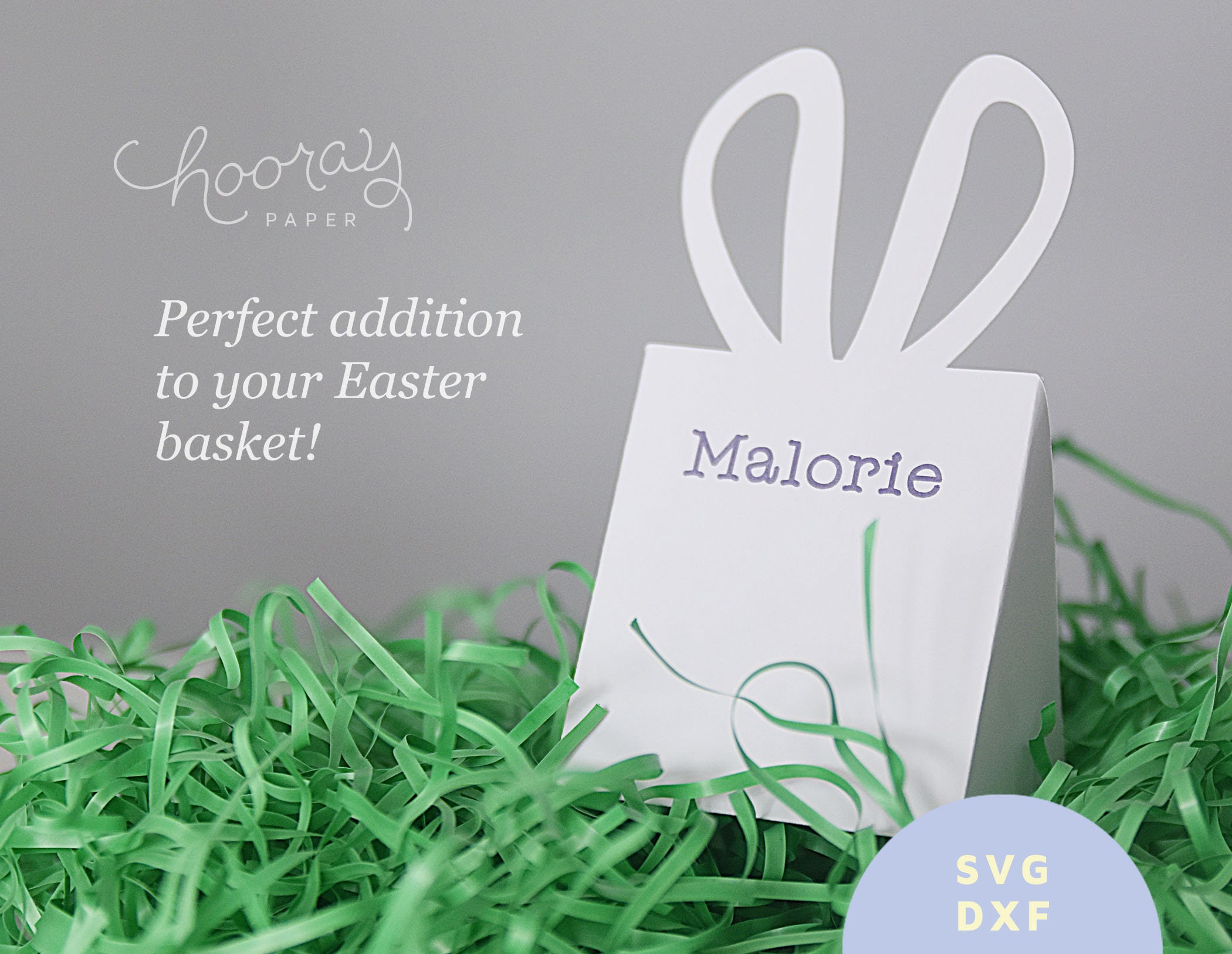 Easter Bunny Box 3D SVG Cutting Files for Cricut / DXF / Works | Etsy