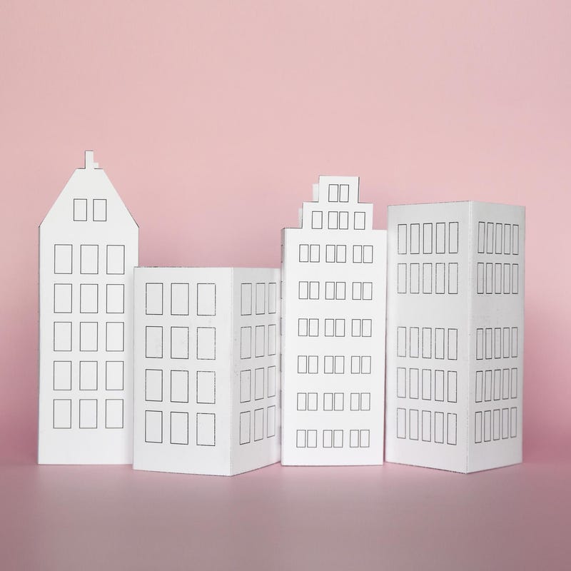 Superhero Building - Etsy