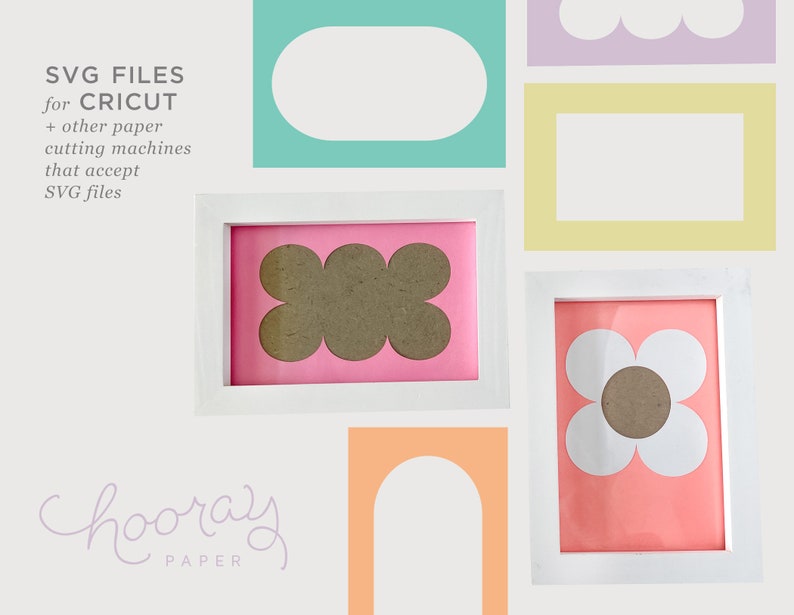 Picture Frame Mats SVG Cutting Files for Cricut Scanncut2 - Etsy