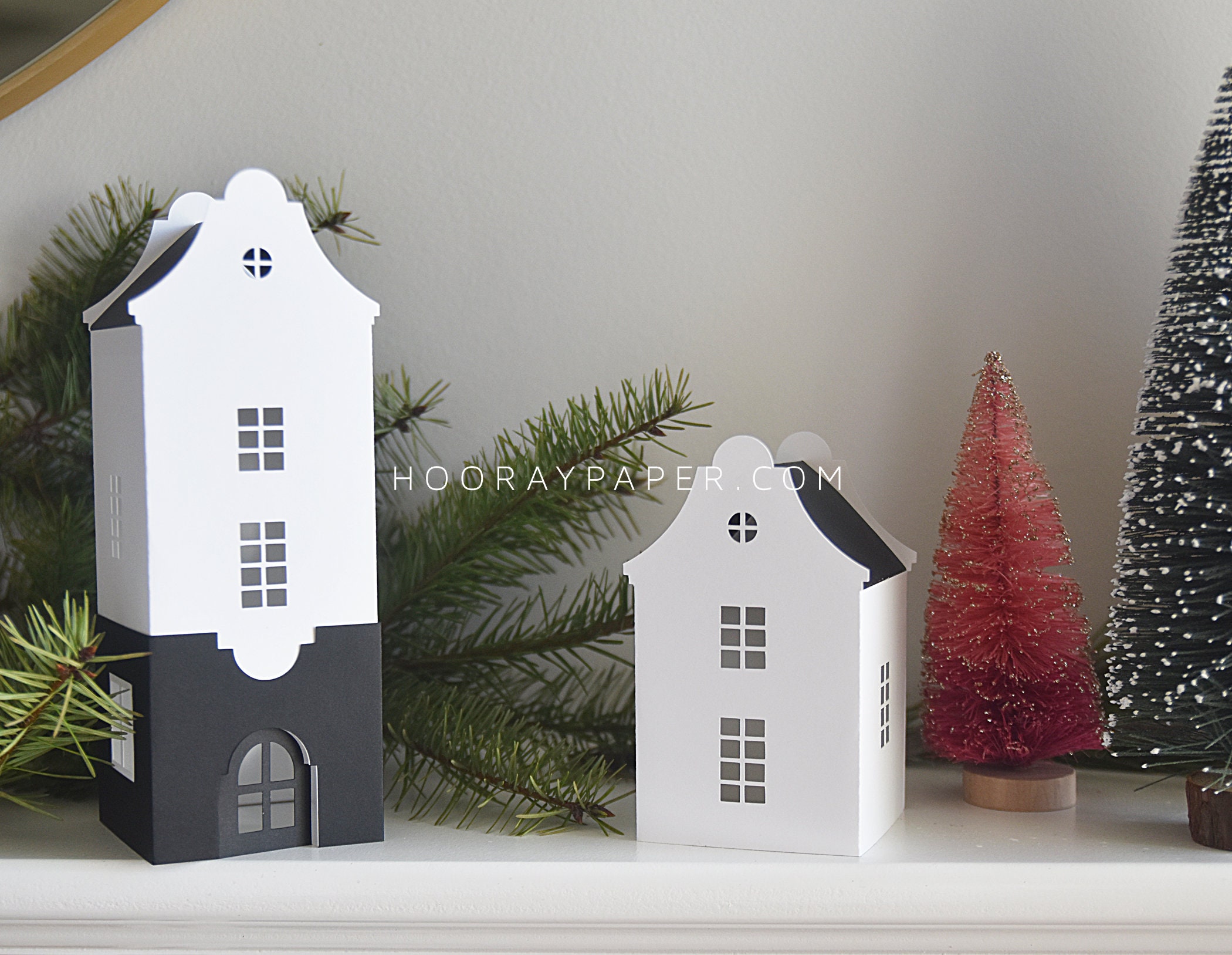 Paper House SVG Cutting Files for Cricut Scanncut2 - Etsy UK