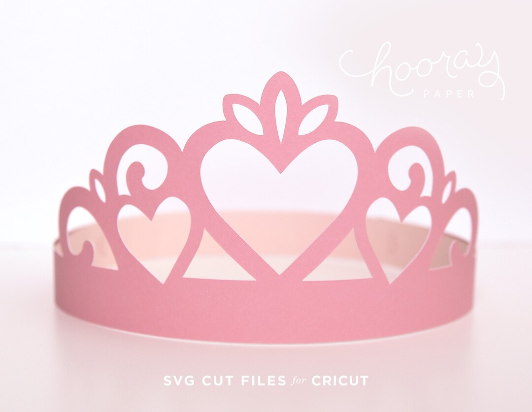 Princess Tiara SVG Cutting Files for Cricut Silhouette - Etsy