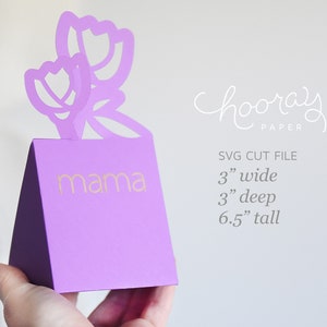 Flower Gift Box SVG Cutting Files for Cricut Scanncut2 / - Etsy