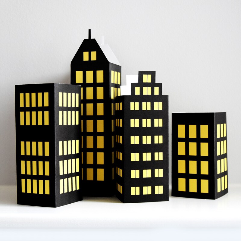 Superhero Building - Etsy