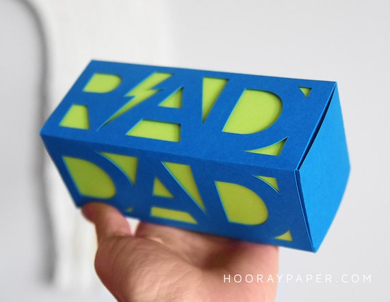 Father's Day Gift Box SVG Cutting Files for Cricut / DXF - Etsy